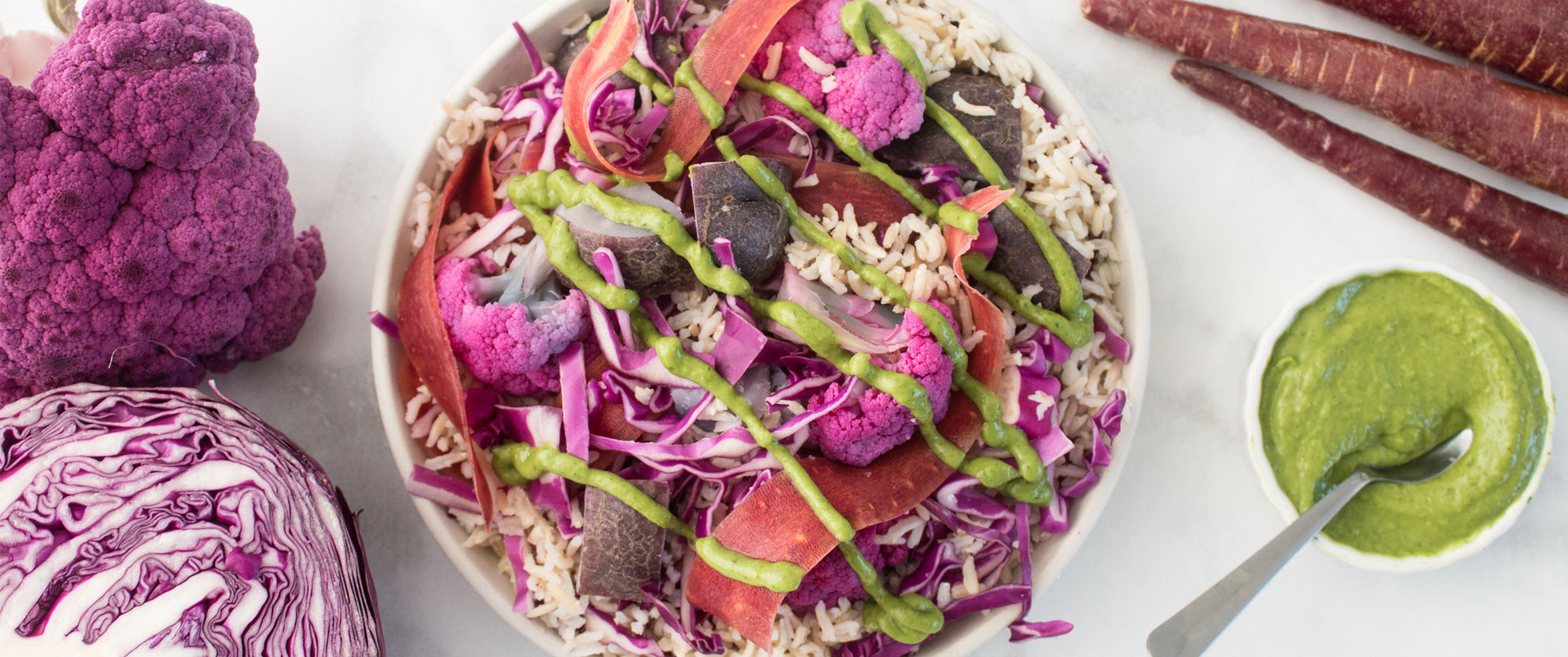 Purple Rice Salad - ecoLife